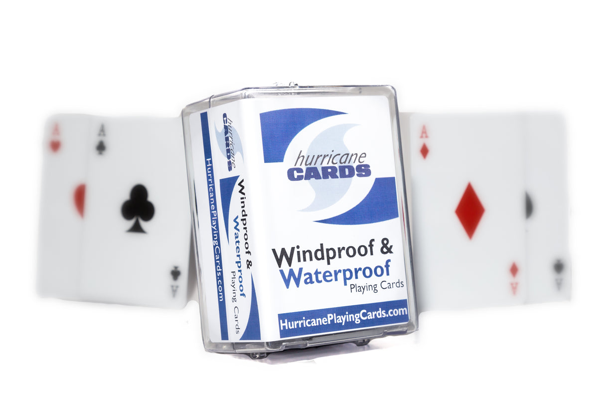 Hurricane Cards - Windproof & Waterproof Playing Cards